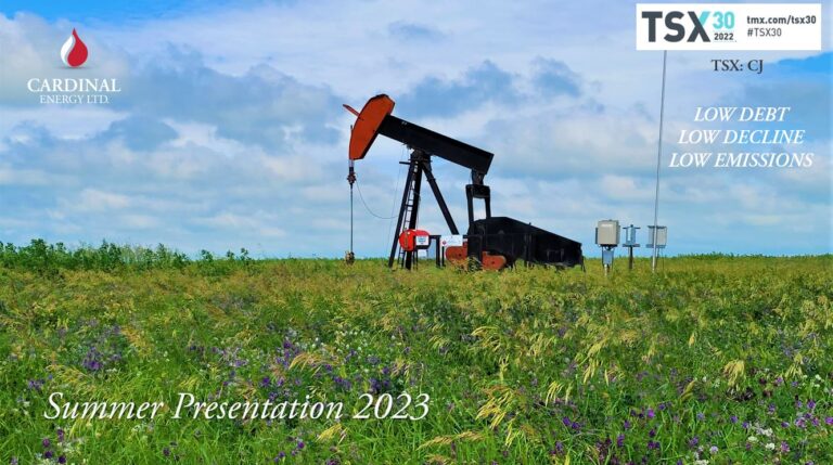 Cardinal Energy Ltd. – Focusing on a Sustainable Future