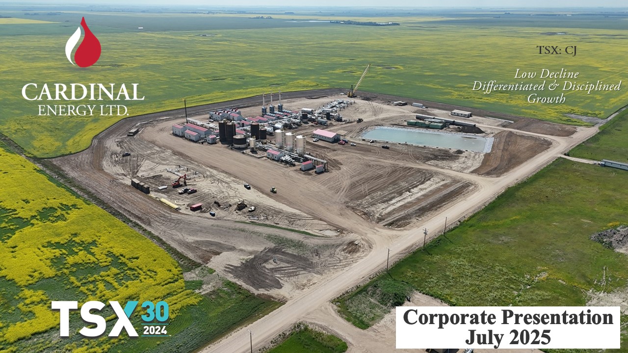 Presentations & Events – Cardinal Energy Ltd.